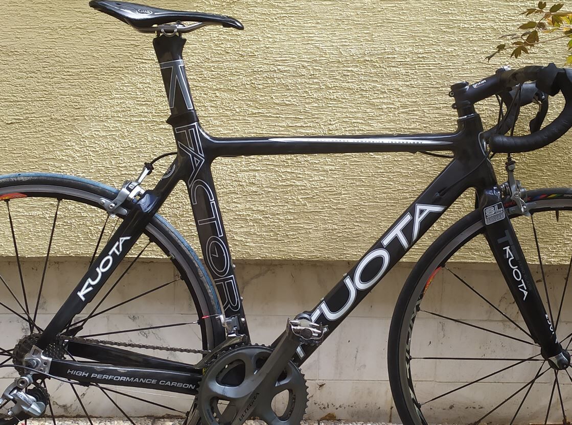 KUOTA K-FACTOR ramova sada - 54cm carbon za 7 500 Kč | Cyklobazar.cz