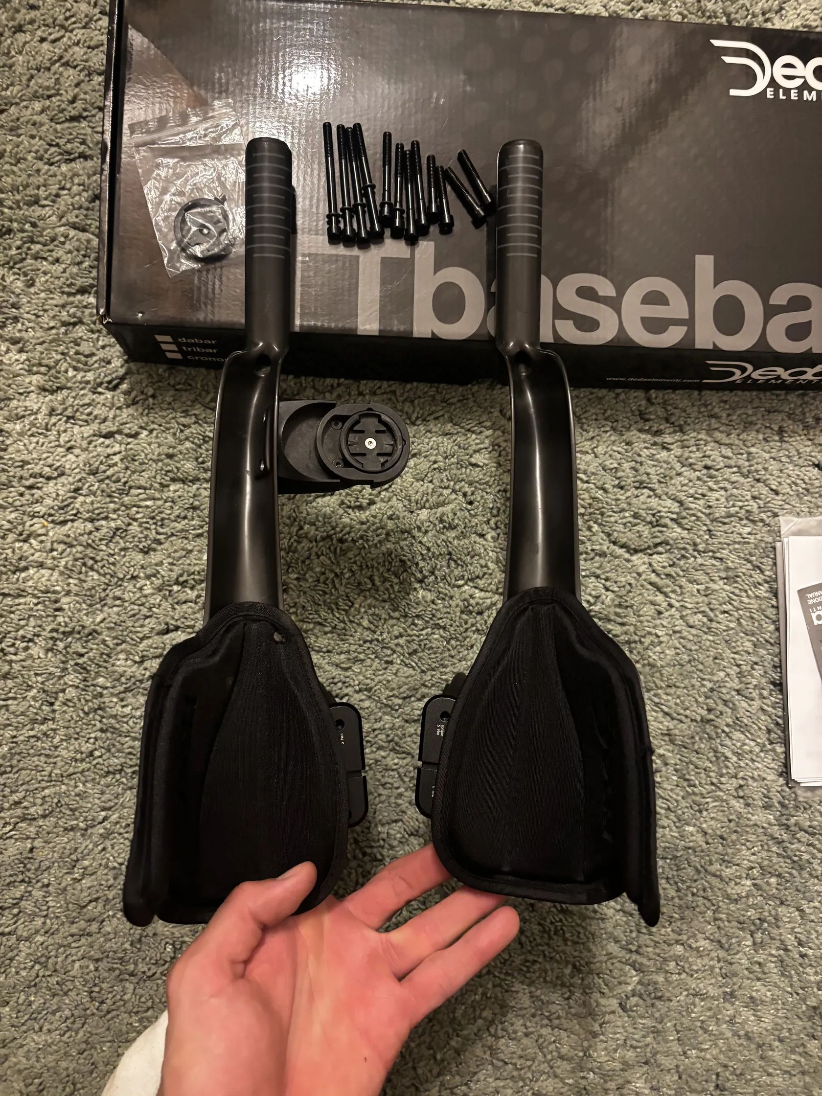 Deda Aerobars, Hrazda, nástavce, časovka, DEDA JET CLIP-ON za 10 000 Kč ...