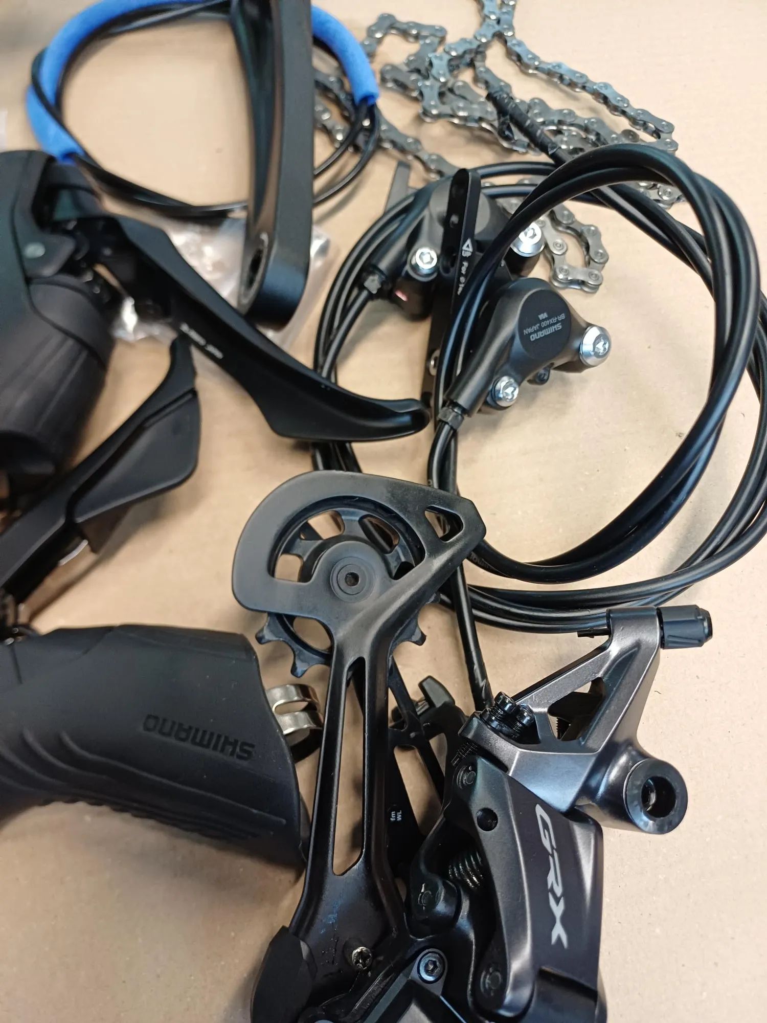 Kompletní sada Shimano GRX sada 1x12 za 9 500 Kč | Cyklobazar.cz