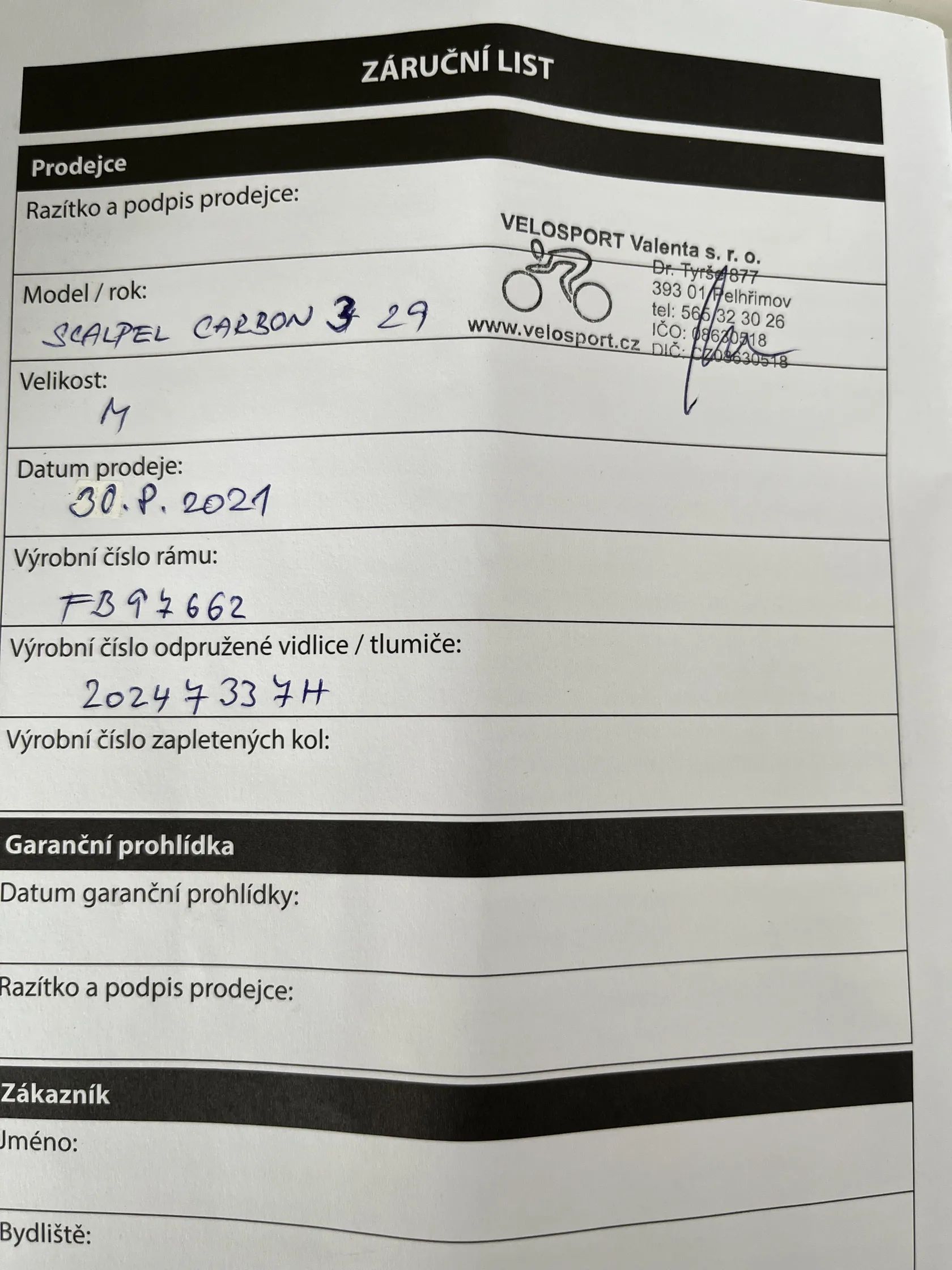 Cannondale Scalpel Carbon 3 za 55 000 Kč | Cyklobazar.cz