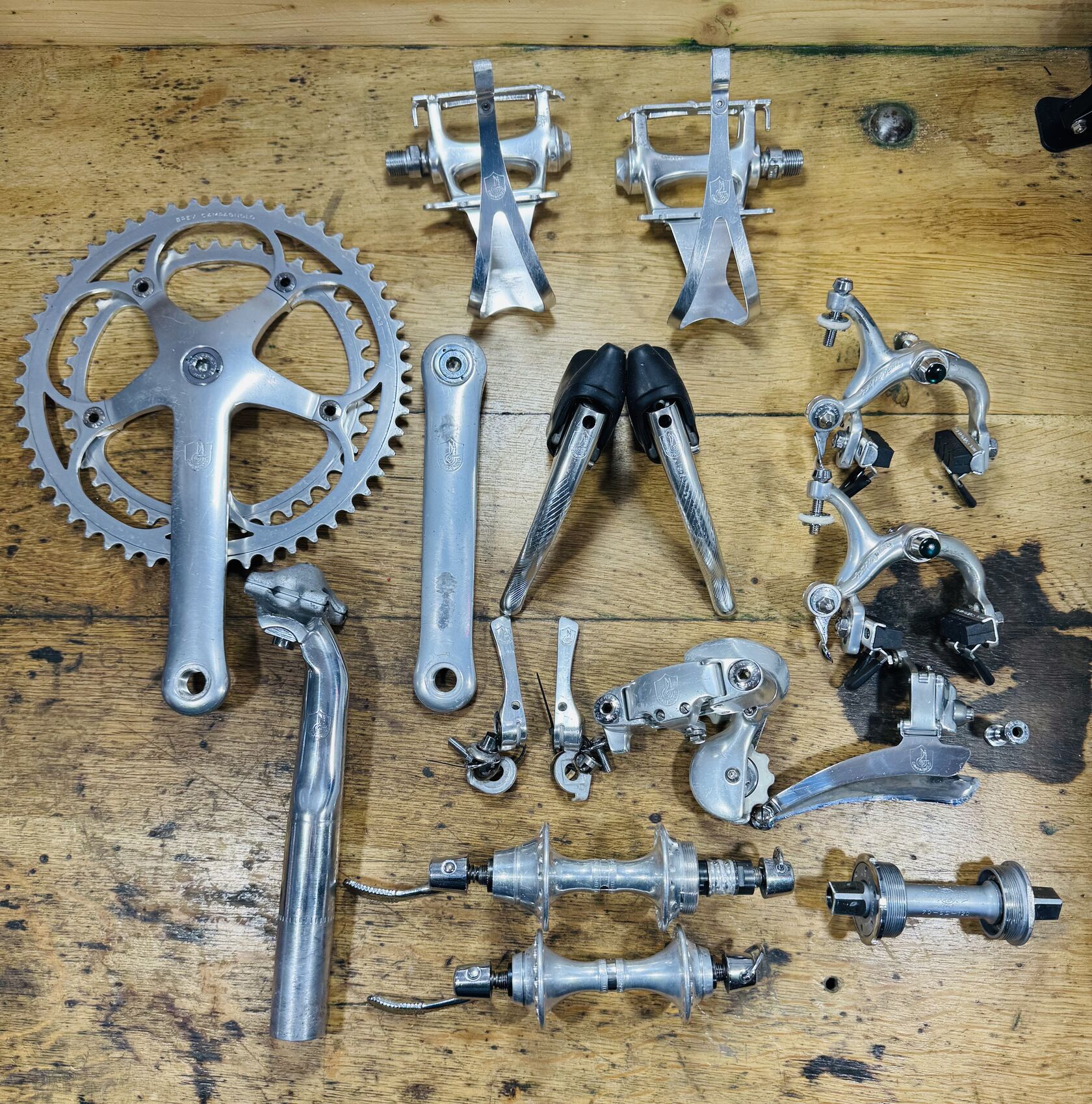 Sada Campagnolo C Record 1st. Gen. za 29 999 Kč | Cyklobazar.cz