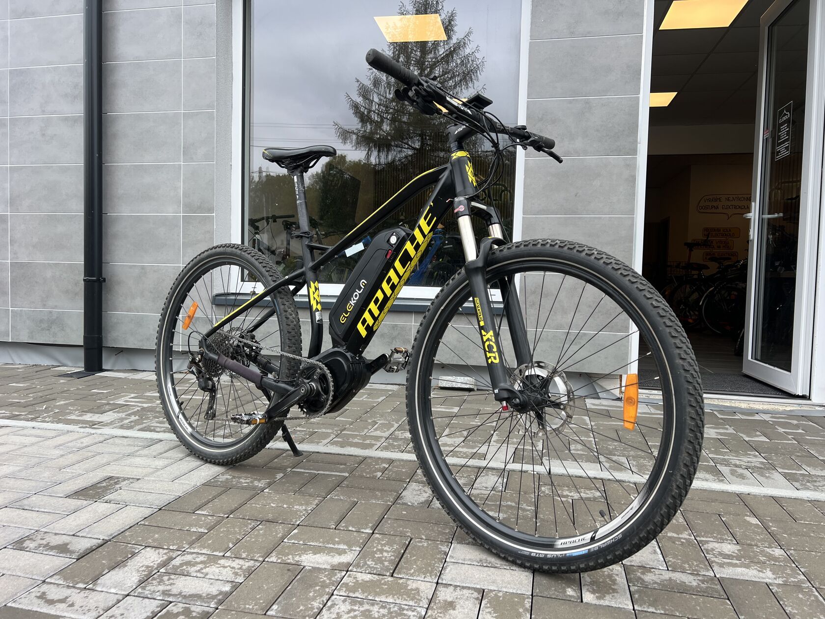 Apache HAWK 19", NOVÁ BATERIE 900WH rychlost 45km/h výkonný motor, obří ...