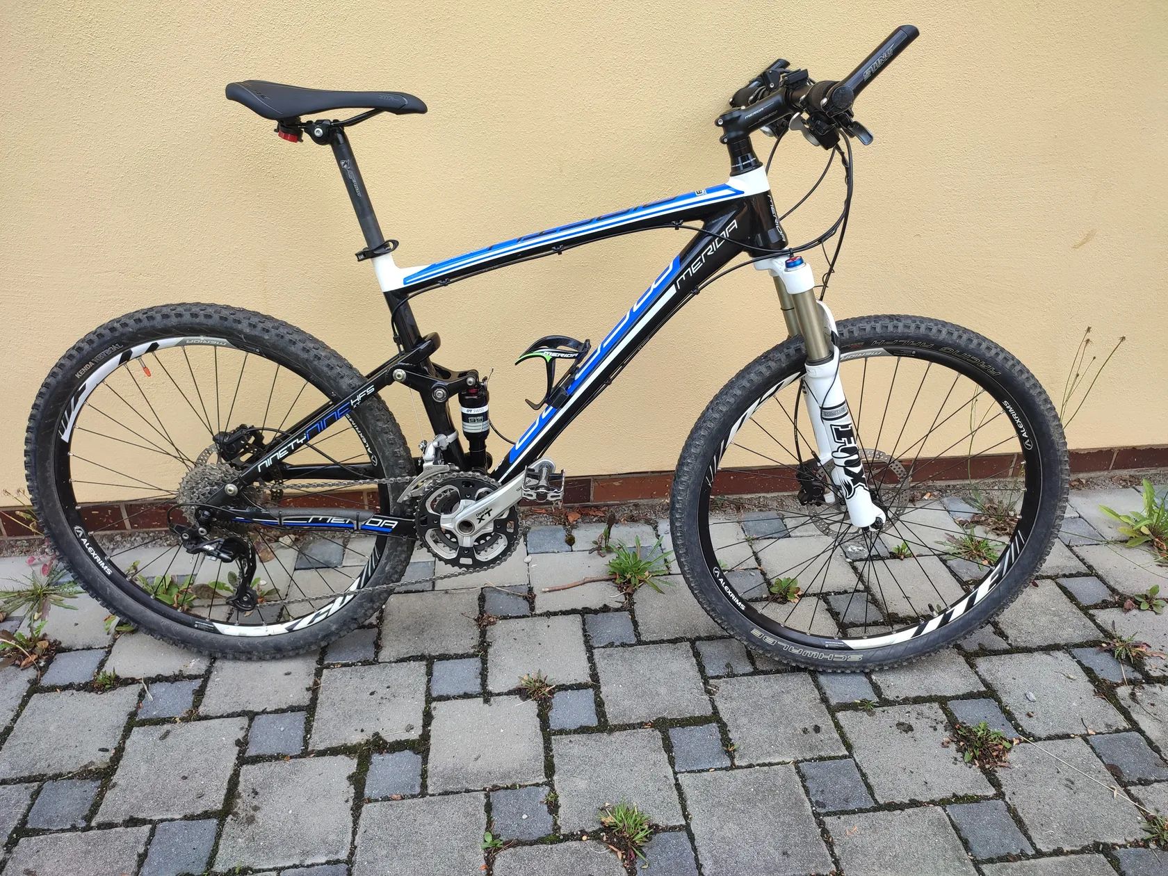 Horské celoodpružené kolo Merida Ninety Nine XT-D edition za 16 500 Kč ...