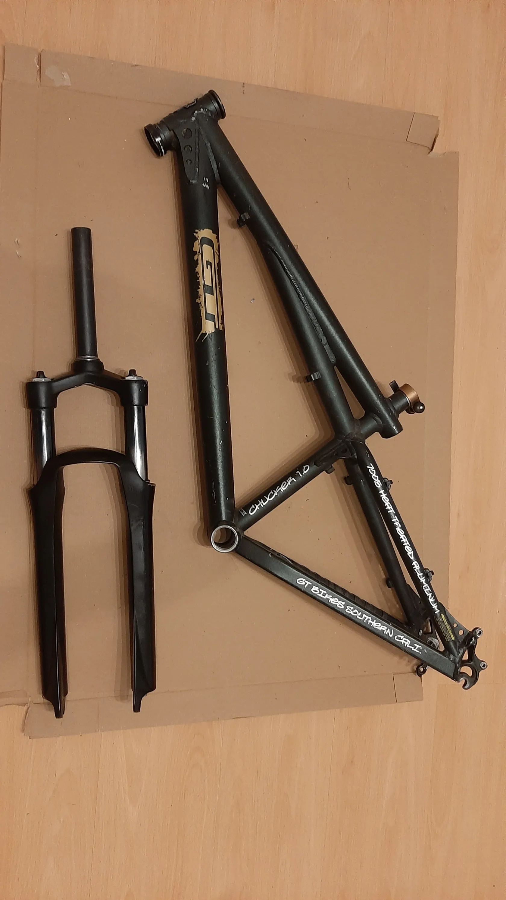 Rám dirt/freeride GT Chucker 1.0 2007 za 1 200 Kč | Cyklobazar.cz