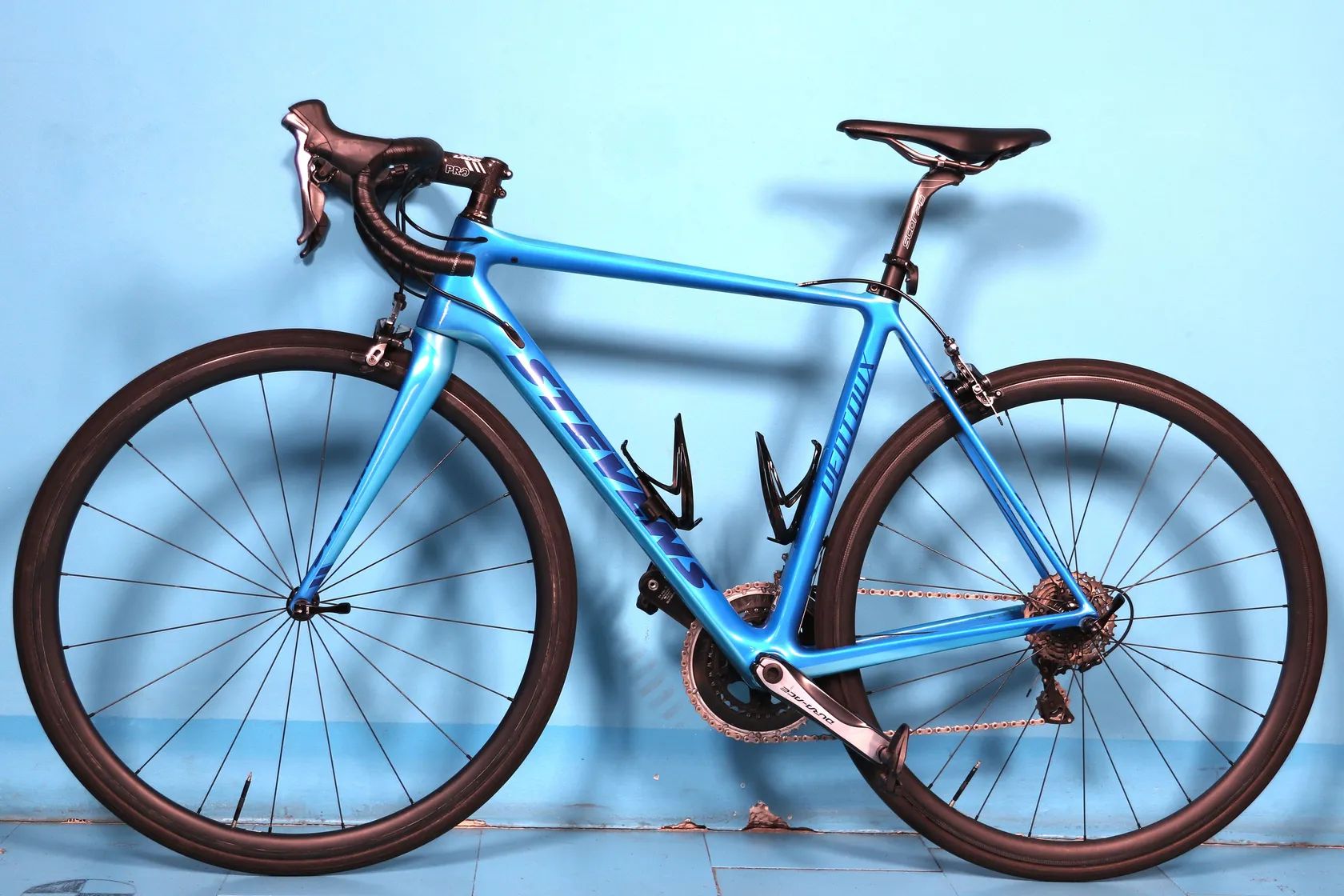 Stevens Ventoux 2020 - Dura Ace, wattmetr 4iiii, karbonová kola za 29 ...