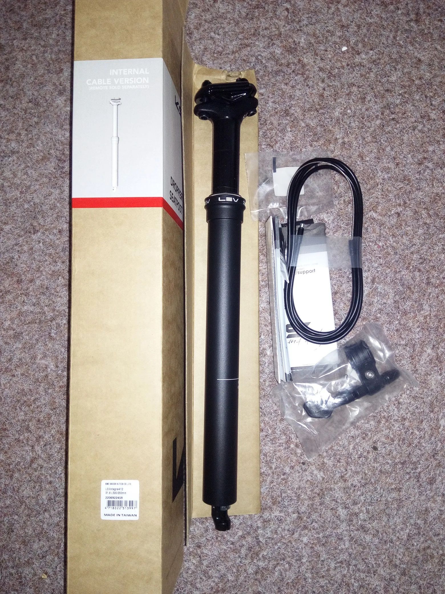 Nová Kind Shock LEV Integra 31,6mm, 530/200mm, s páčkou za 4 490 Kč ...